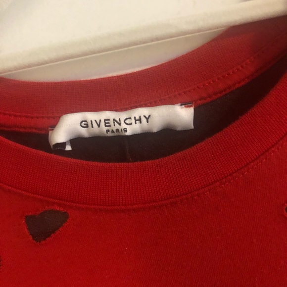 Givenchy | Shirts | Authentic Mens Givenchy Distressed T Shirt | Poshmark